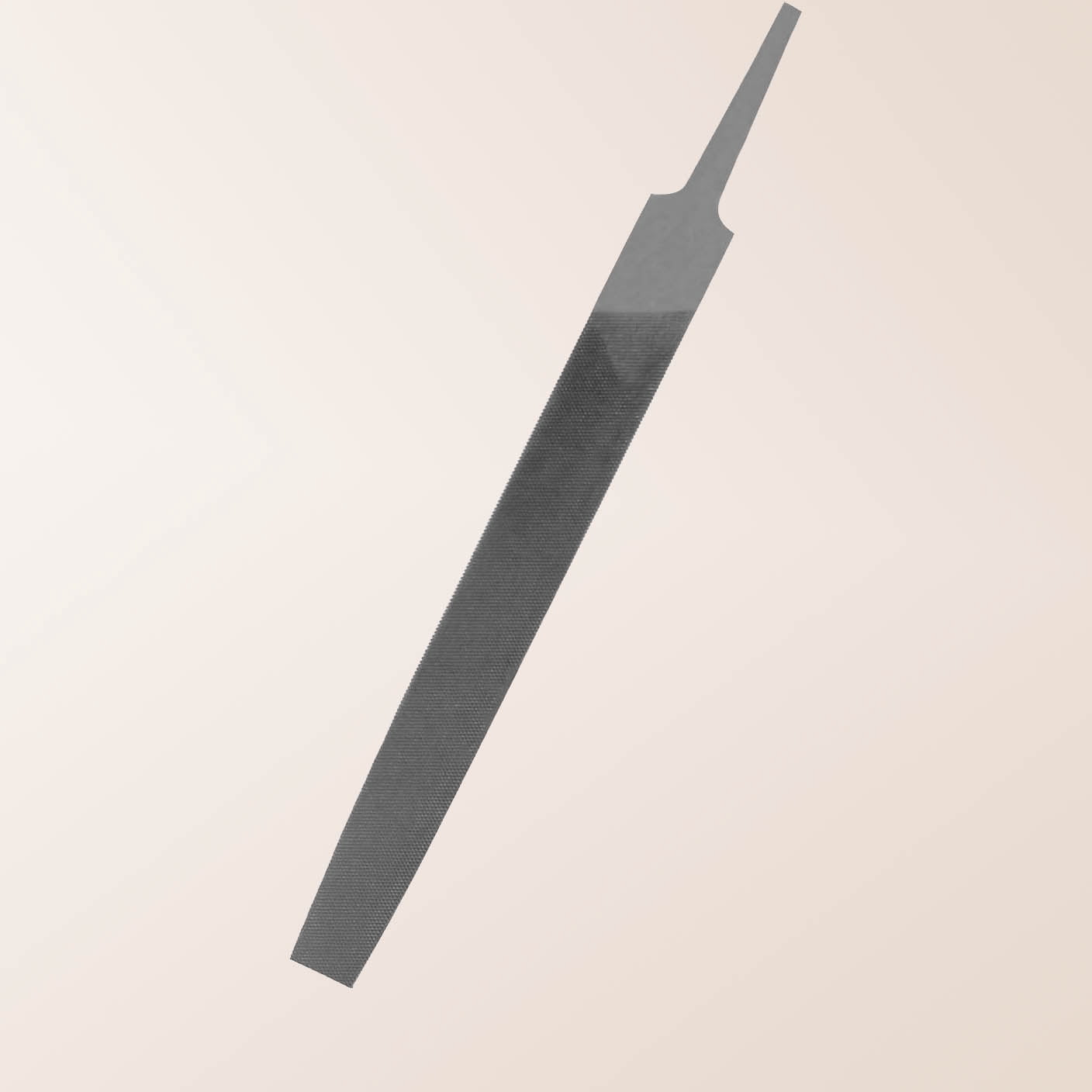 Flat Medium Cut File, Double Cut Teeth, Made of High Carbon Steel, Hand ...