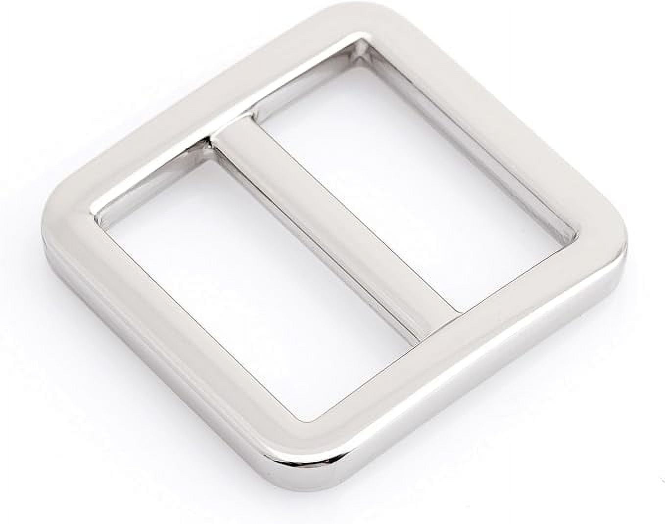 Flat Metal Slide Buckle Triglide Strap Keeper Leathercraft Bag Belt ...