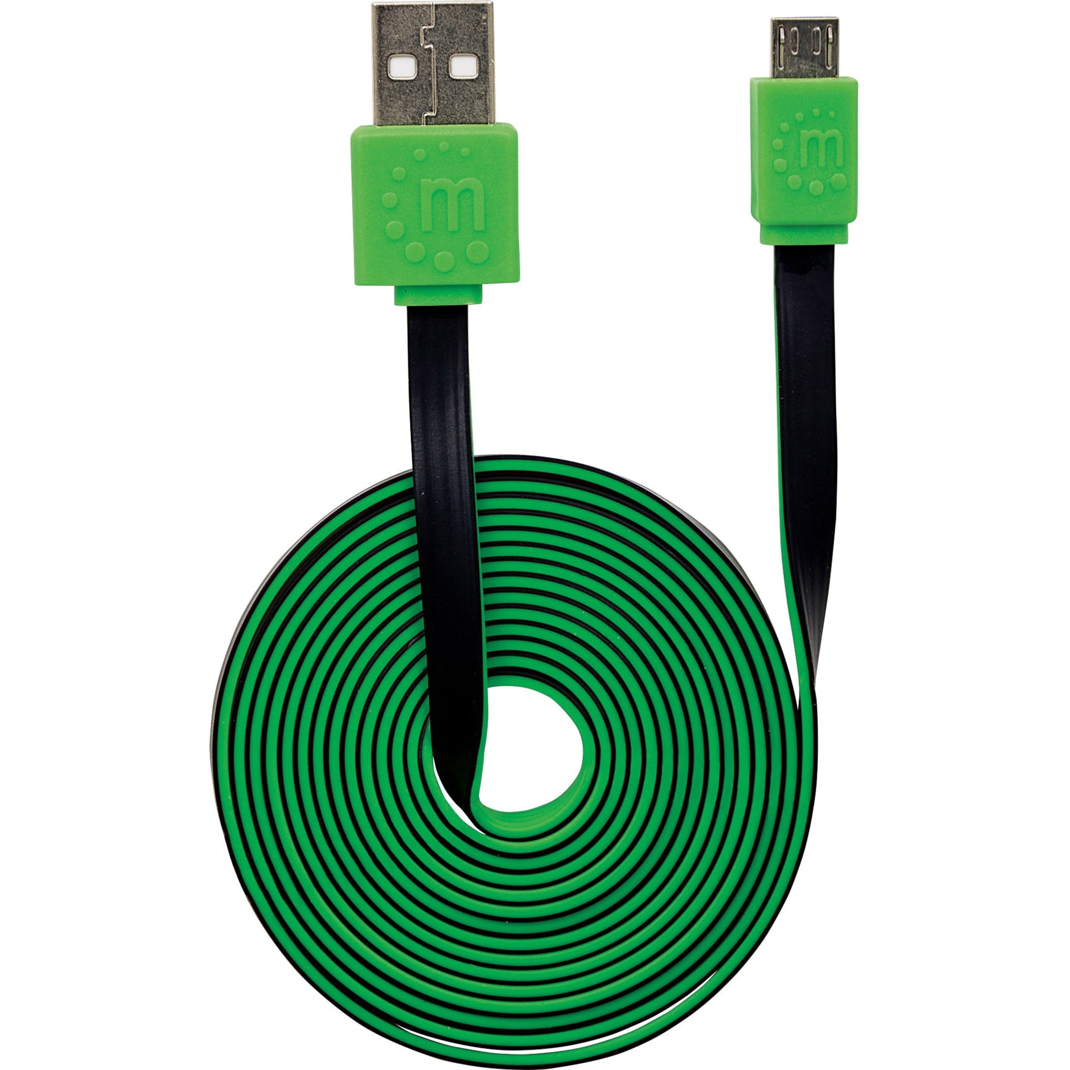 Manhattan Flat Micro-usb Cable - Usb For Tablet, Smartphone, Notebook ...