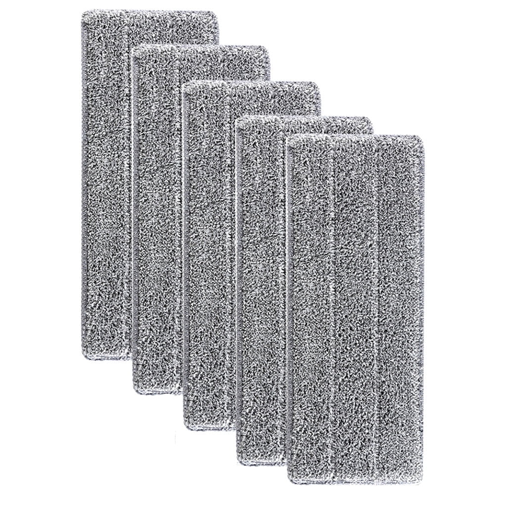 Flat Mop Pads,13"x4.7" Microfiber Mop Refill Pads,Washable Replacement ...
