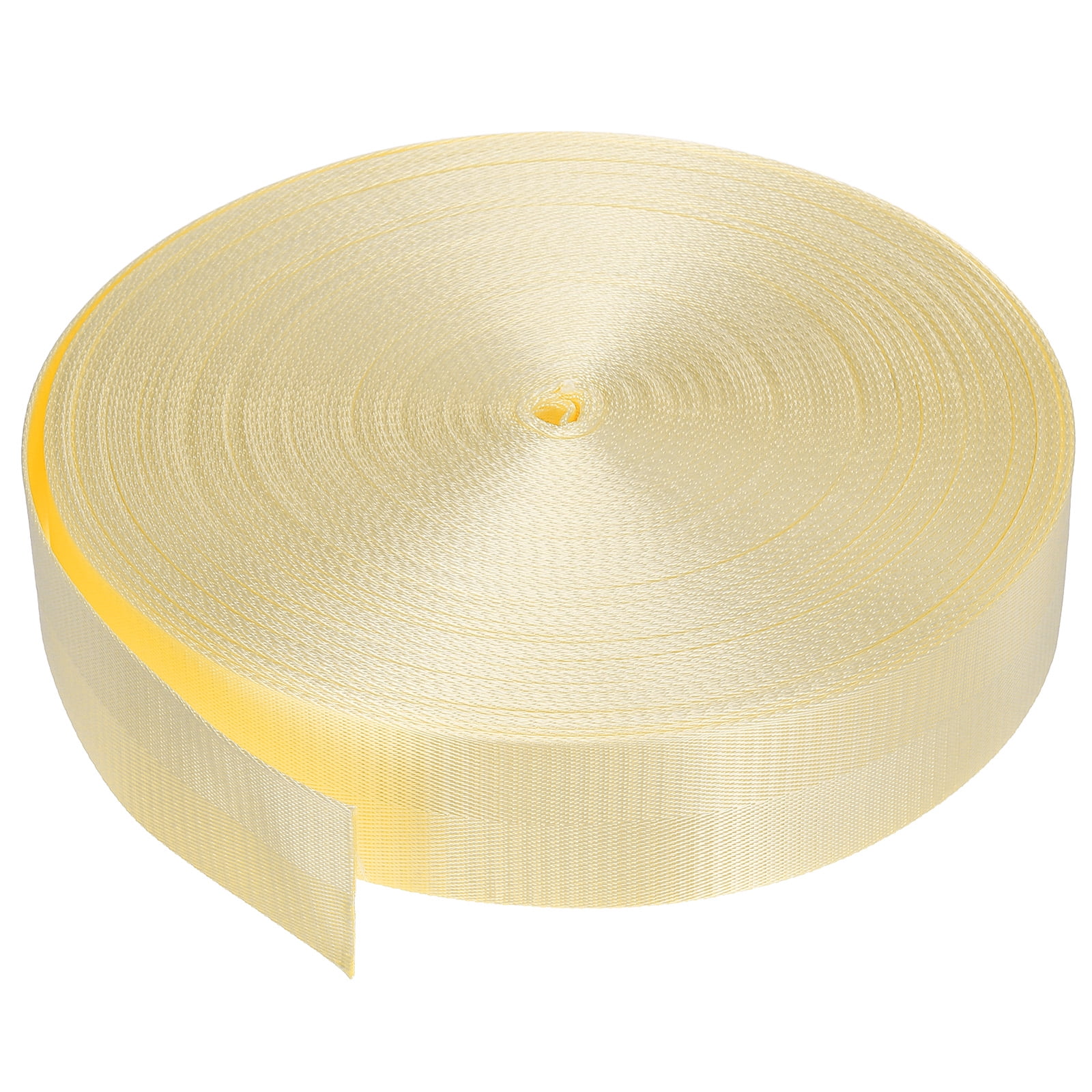 Flat Nylon Webbing Strap 2 Inch 50 Yards Beige for Backpack, Cargo ...