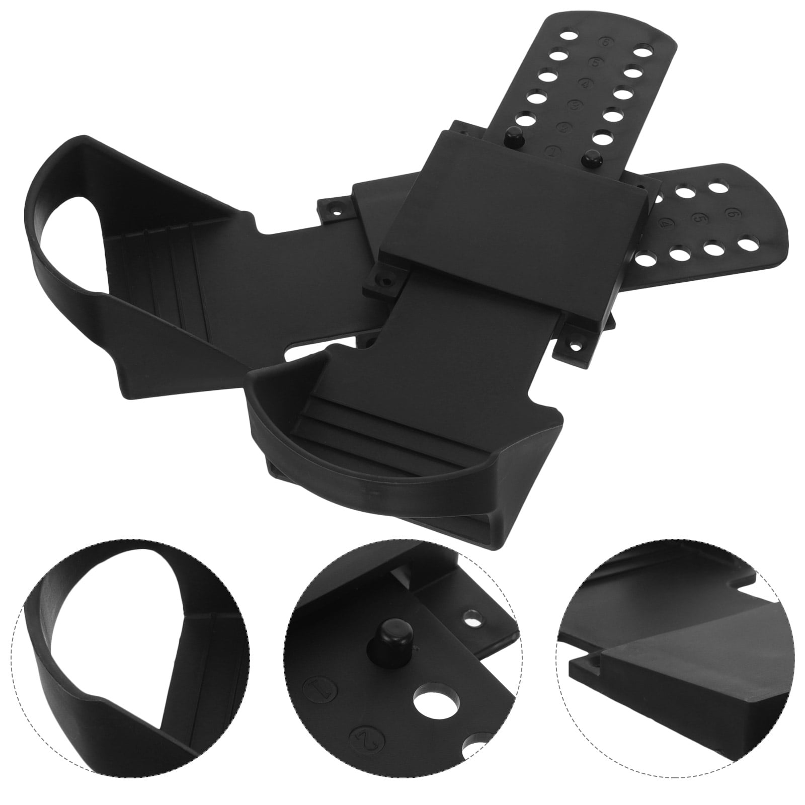 Beaupretty Rowing Accessories Black Plastic 1 Pair - Walmart.com