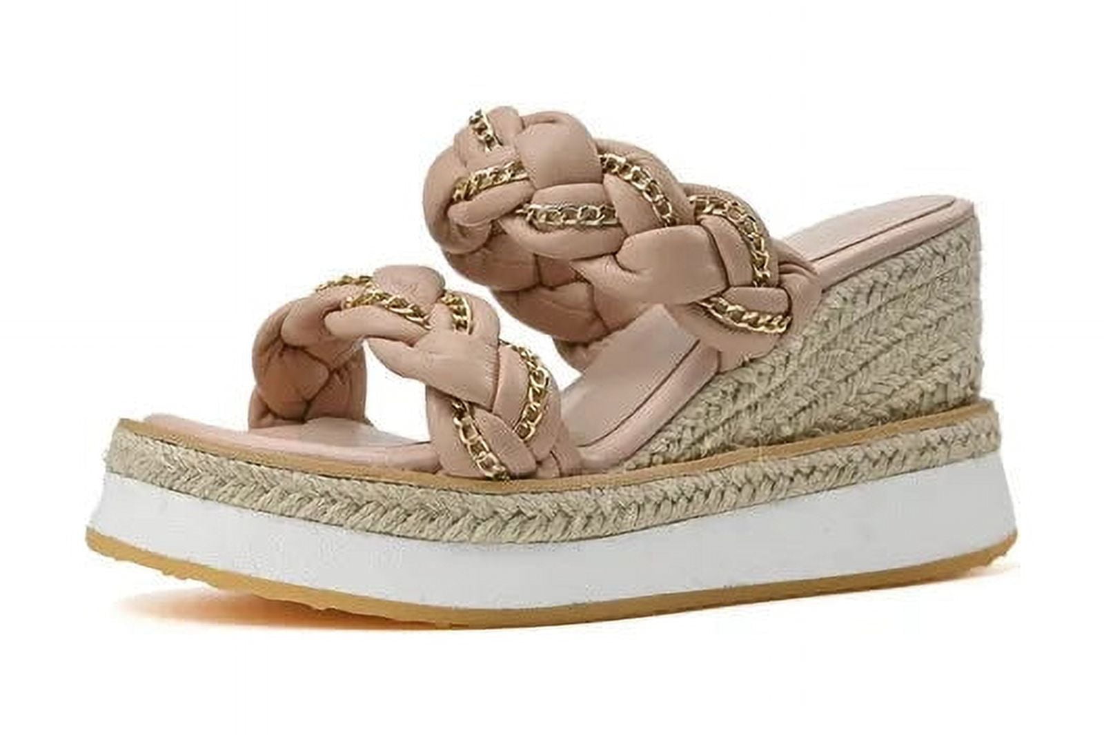 Flat Platform Modern Slippers Fashion Spring Wedges Women Sandals Metal ...