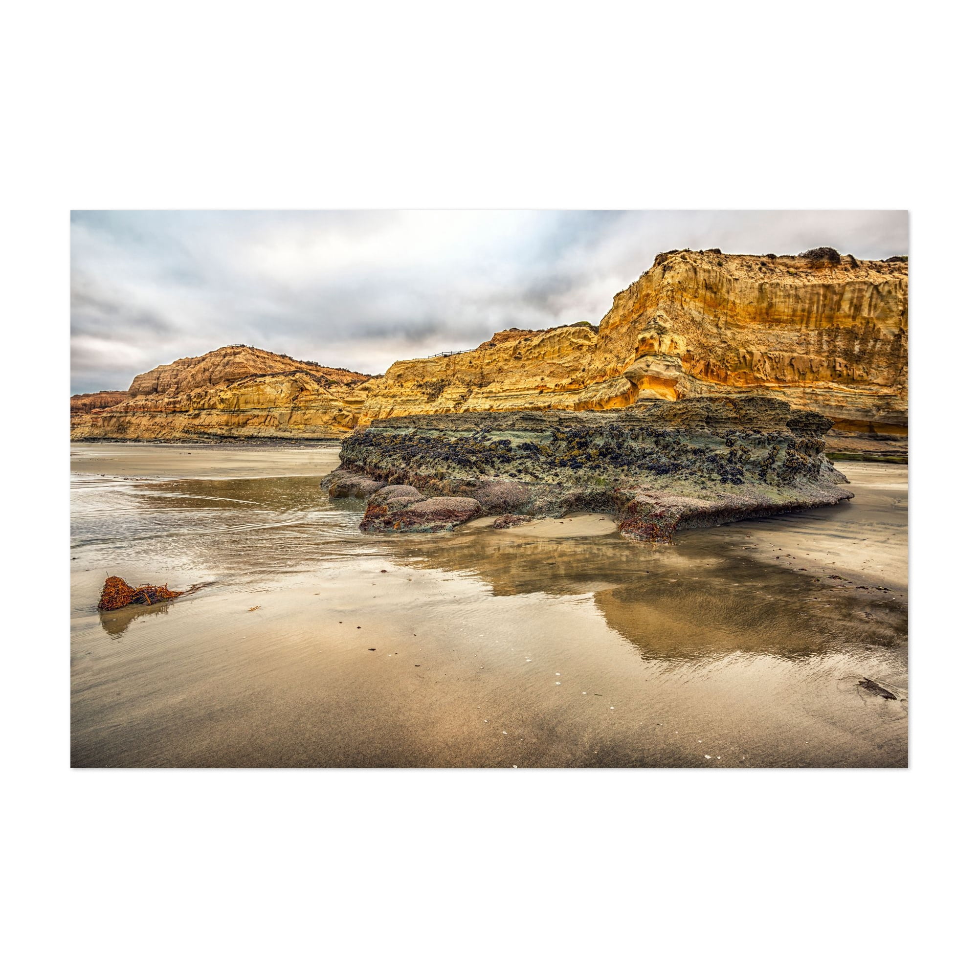 Flat Rock - California Photography Seascape Coastal Beach Nature ...