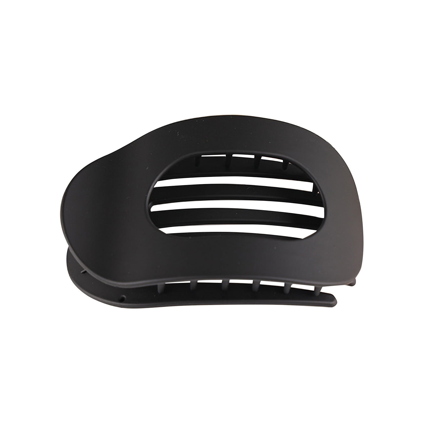 Flat Round Hair Clip Hair Clips, French Design Flat Hair Claws, Secure ...