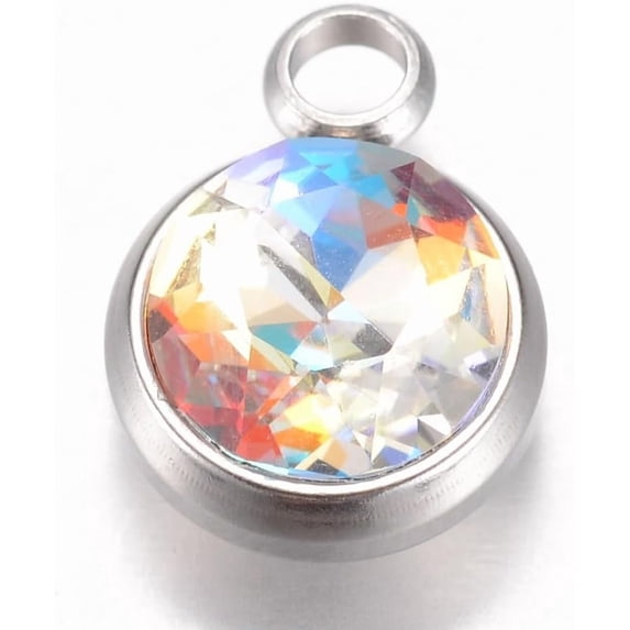 Flat Round Pendant Ornament Charms Pendant Jewelry Making Charms for ...
