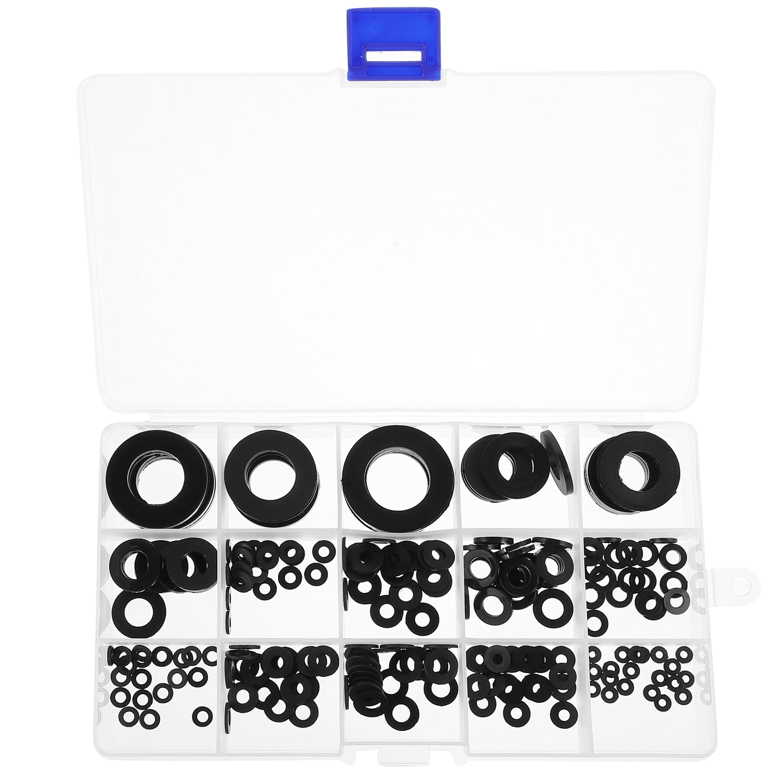 Flat Rubber Gasket Bathroom Sealing Washers Replacement 215 Pcs ...