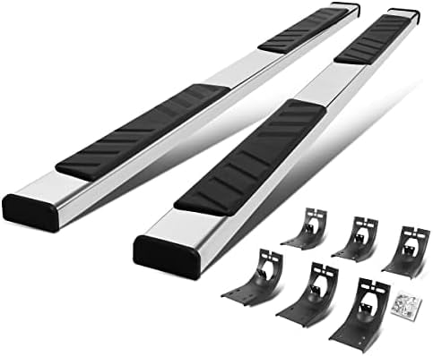 Flat Running Boards Compatible with 2009-2024 Dodge 1500 Truck Extended ...