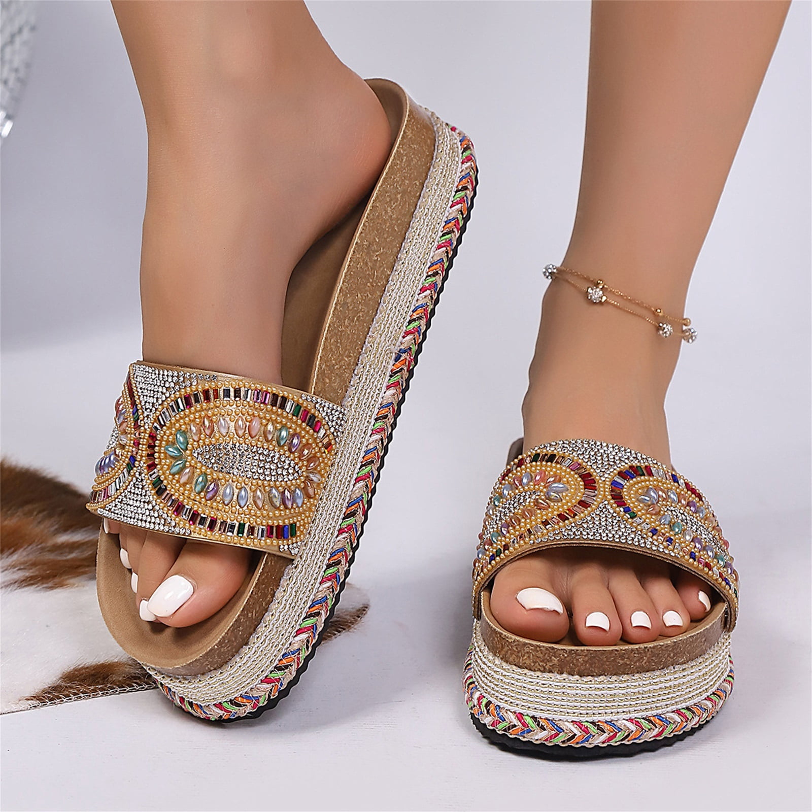 Flat Sandals for Women,Womens Dress Sandals,Cute Sandals for Women ...