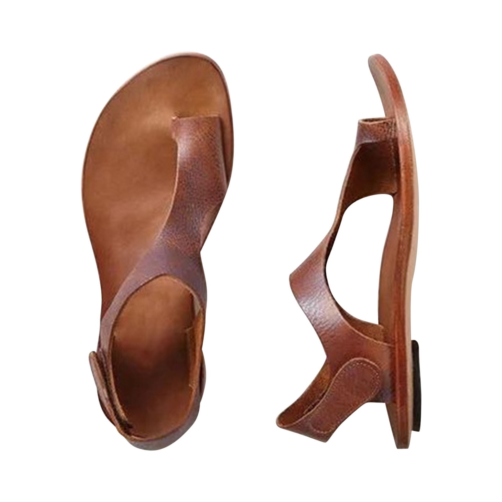 Drindf Women's Comfortable Flat Sandals with Orthopedic Bunion ...
