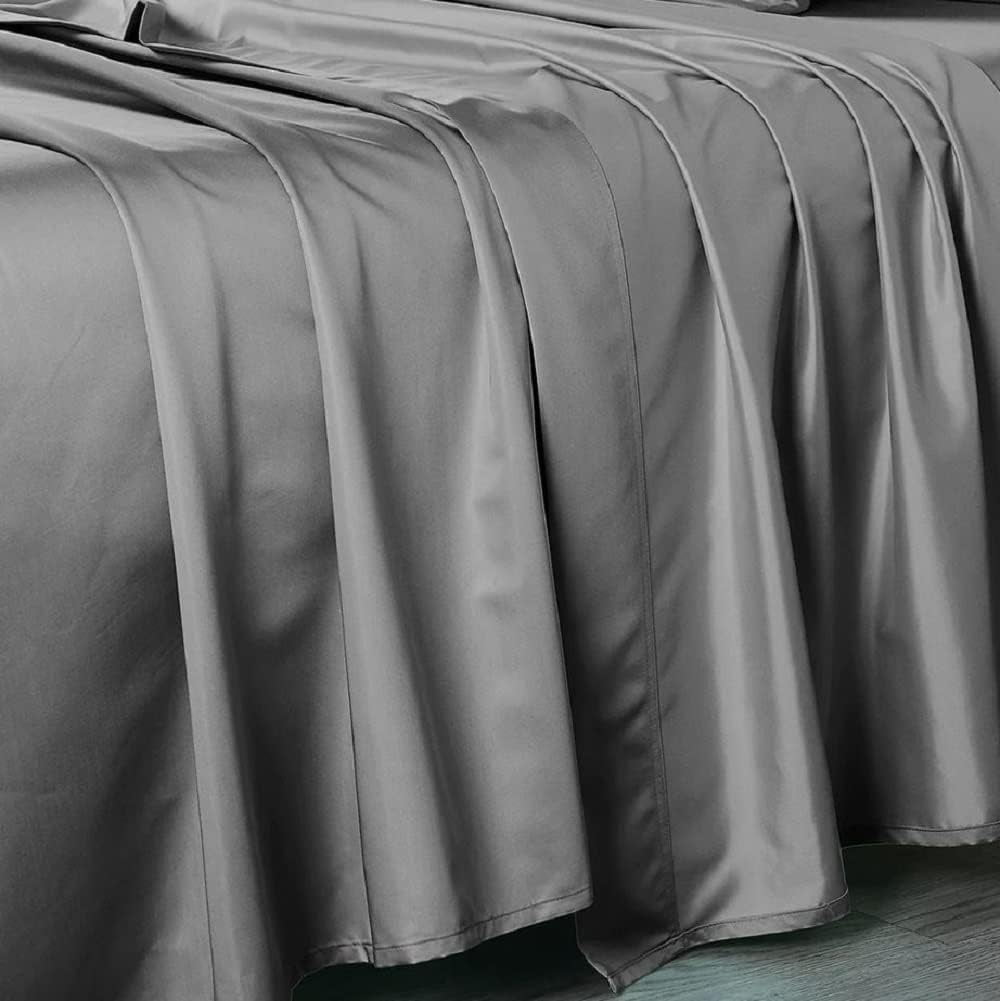 Flat Sheet Only (Oversized) 608 Thread Count Pure Cotton Luxurious Bed ...