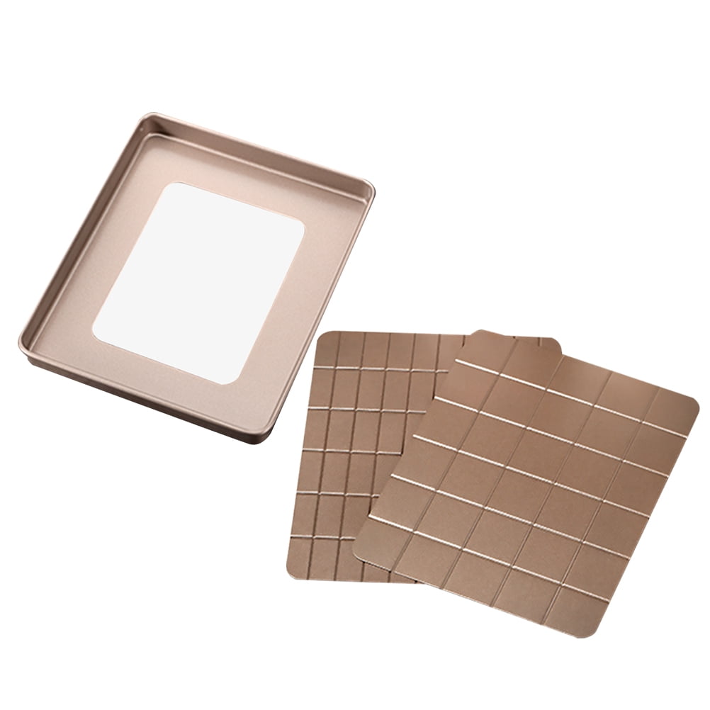 Flat Skillet DIY Nougat Mold Pastry Maker Set Candy Making Mold ...