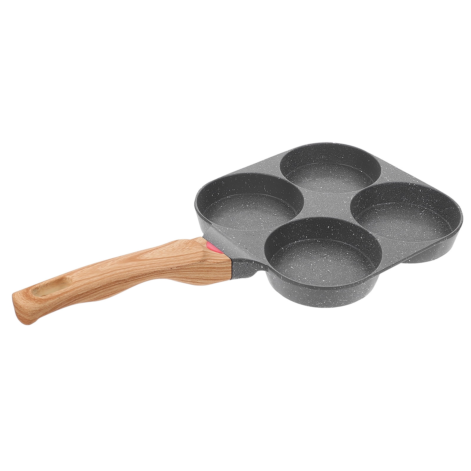 Flat Skillet Pans Non-stick Frying Four Hole Burger Japanese-style ...
