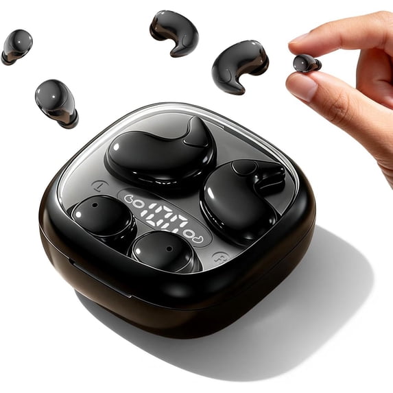Flat Sleep Mini Invisible Earbuds Wireless Bluetooth, Side Sleepers ...