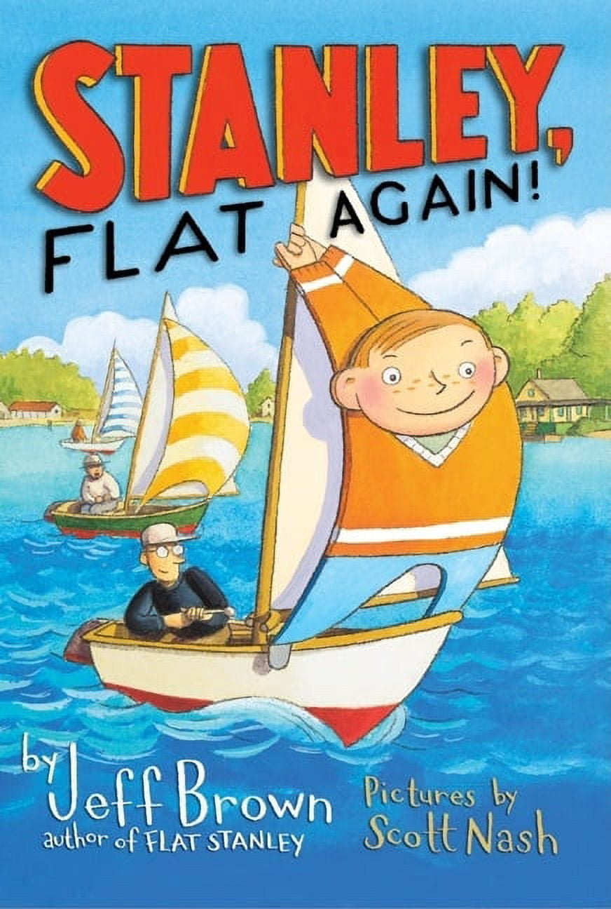 Flat Stanley Stanley, Flat Again!, (Paperback) - Walmart.com