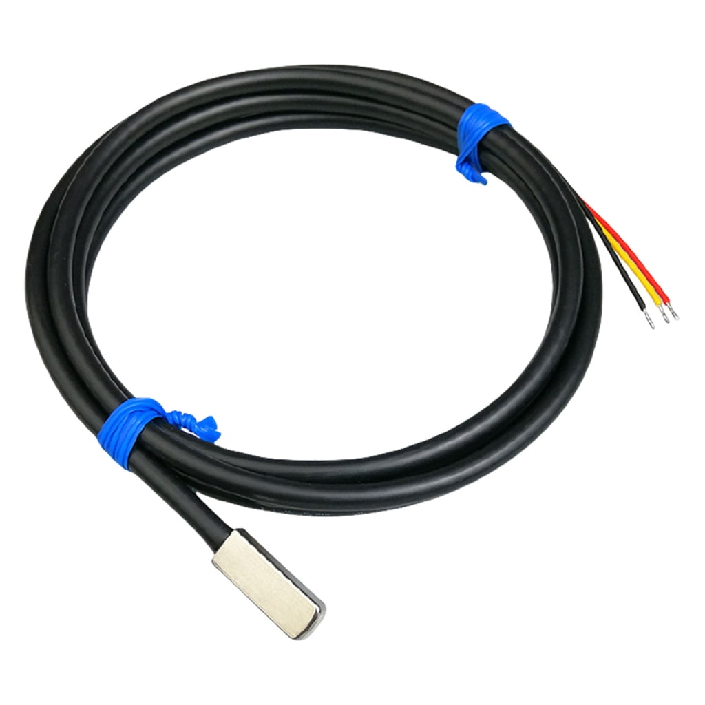 Flat Surfaces Mount Temperature Sensors Mini Probe RVVP Shielded Cable ...