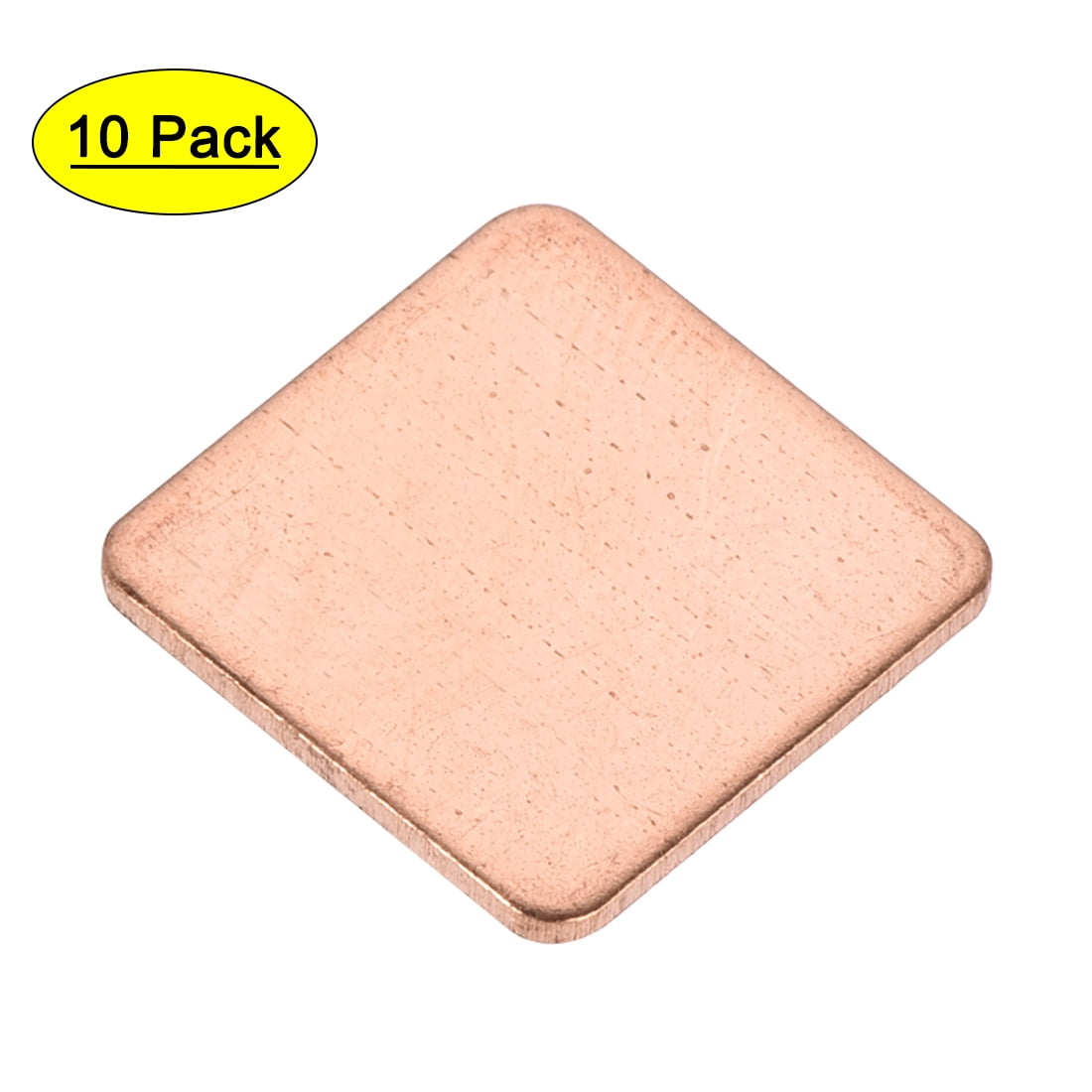 Flat Thermal Pad IC Chipset Copper Heatsink for CPU GPU RAM Chip 15 x ...