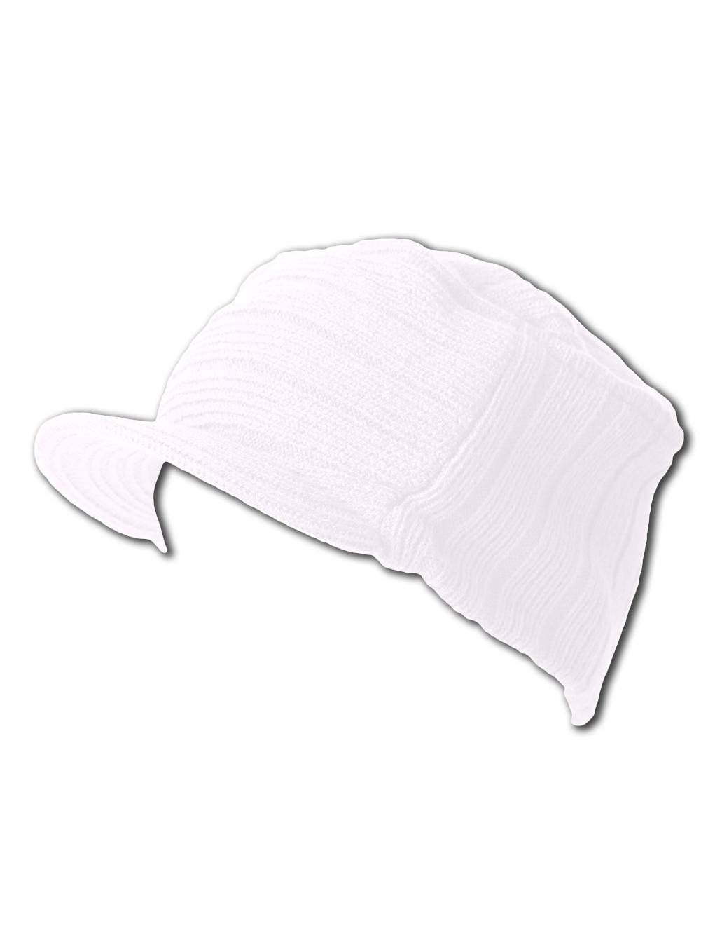 Flat Top Cap - Stylish cap from MG - White - Walmart.com