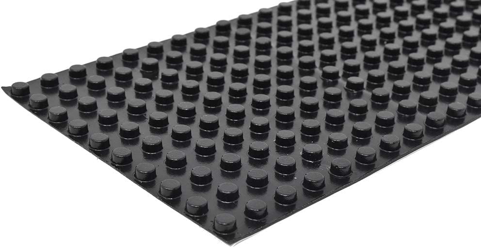 Flat Top Self-Adhesive Protective Non-Skid Rubber Feet .375\\ - Walmart.com