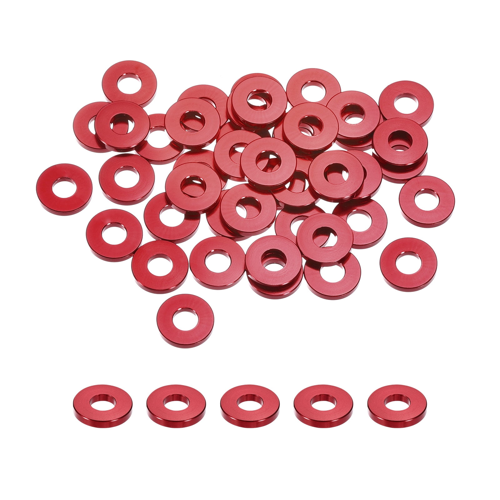 Flat Washers Aluminium Alloy M5 Thickening Washer for RC Model Parts ...