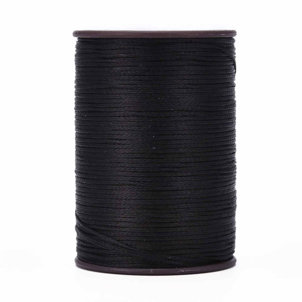 Flat Waxed Thread String Micro Macrame Cord for Leather Sewing ...