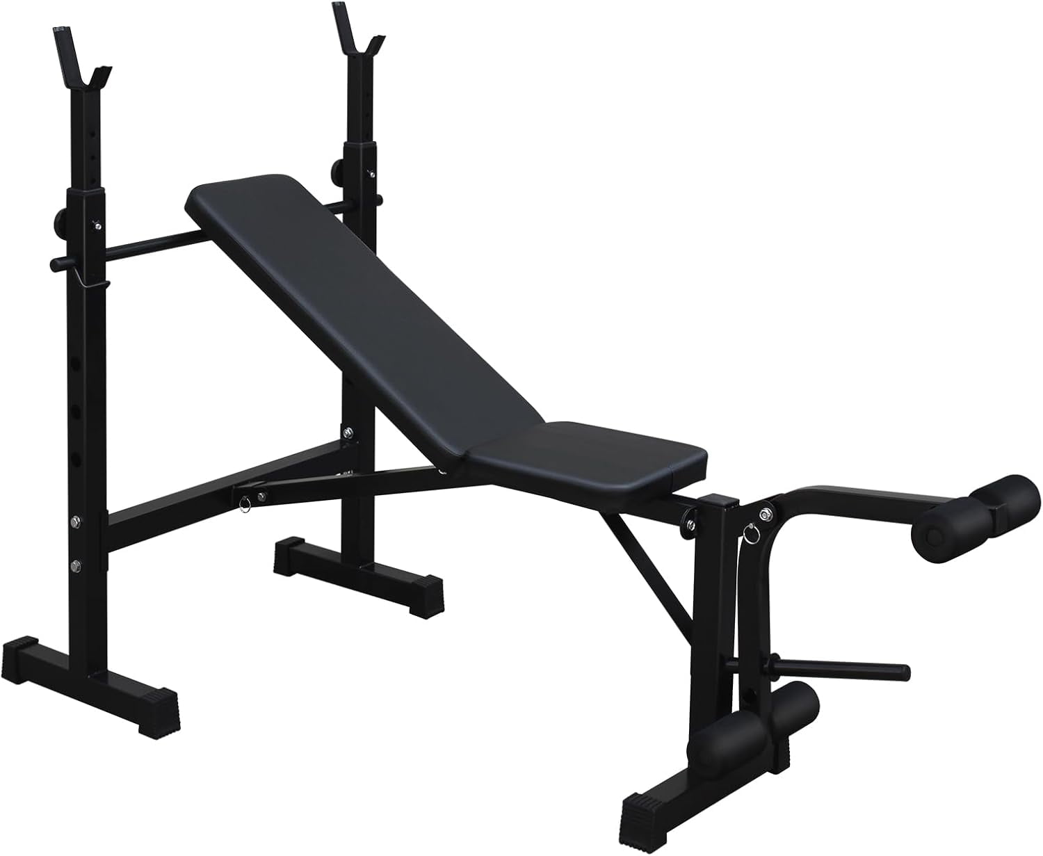 Flat Weight for Home Weight Training, Easy Assembly Height Adjustable ...