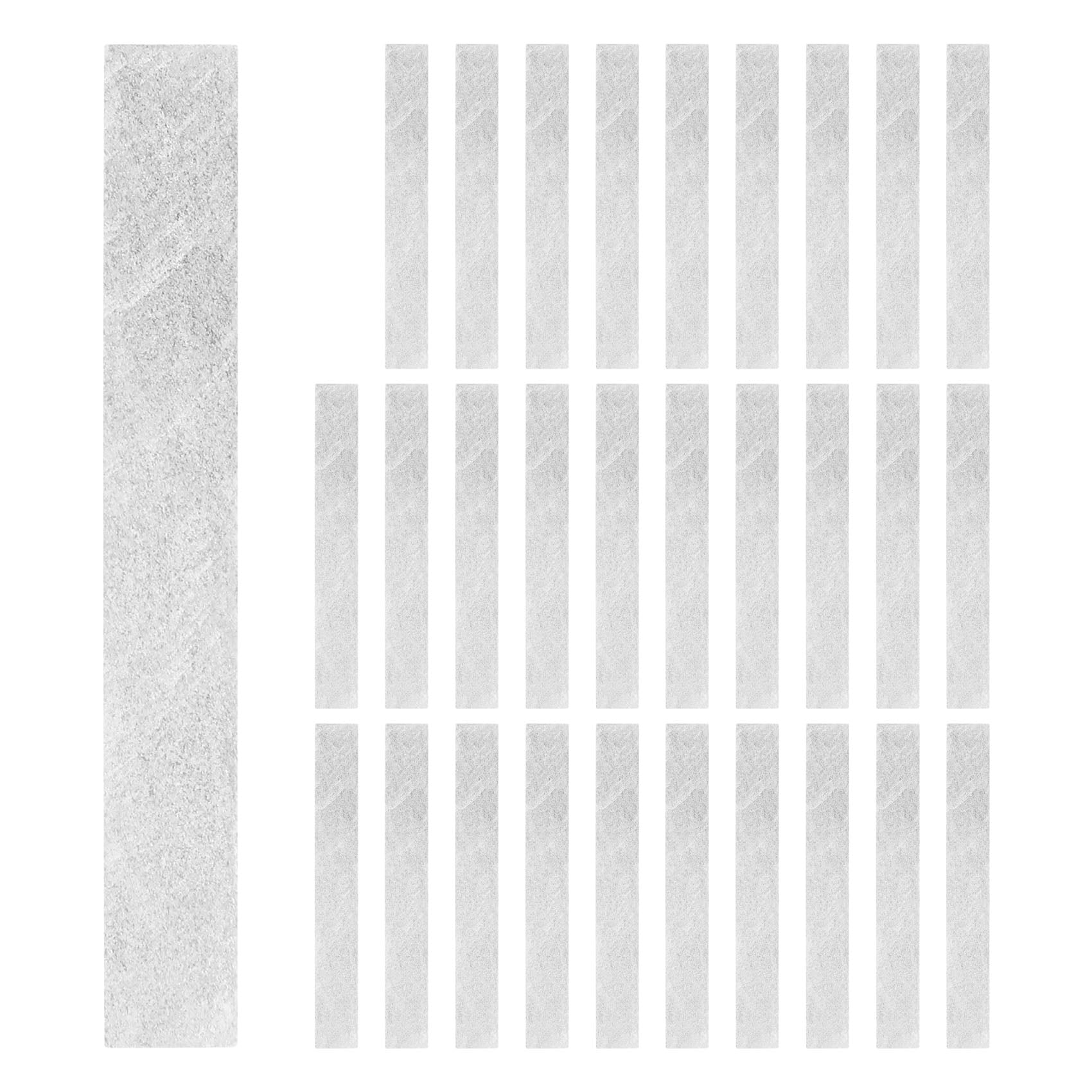 Flat White Soapstone Pens 30 Pack Refills Professional Quality for ...
