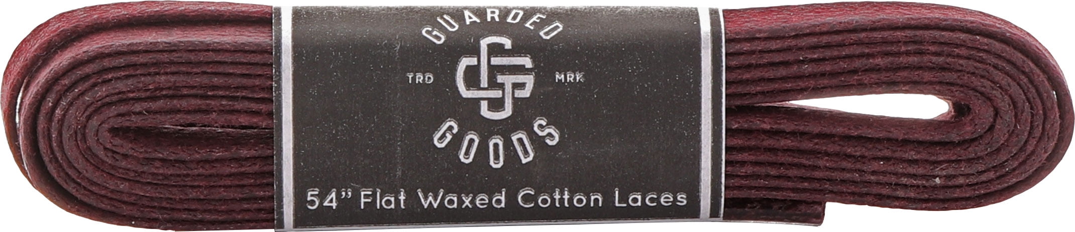 Flat Wide Waxed Boot Laces - 54" Burgundy - Walmart.com
