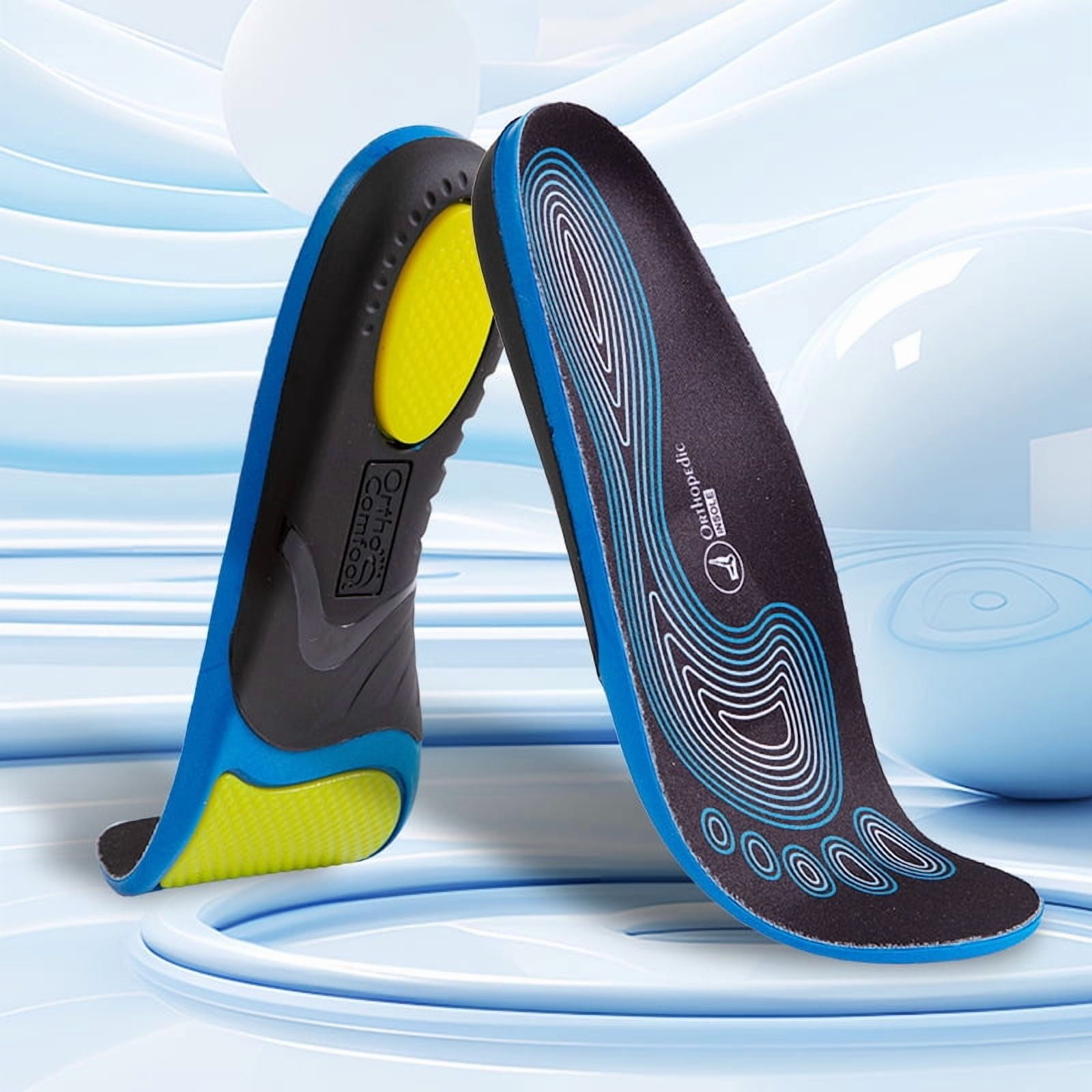 Flat foot correction insole for men and students, flat foot shock ...