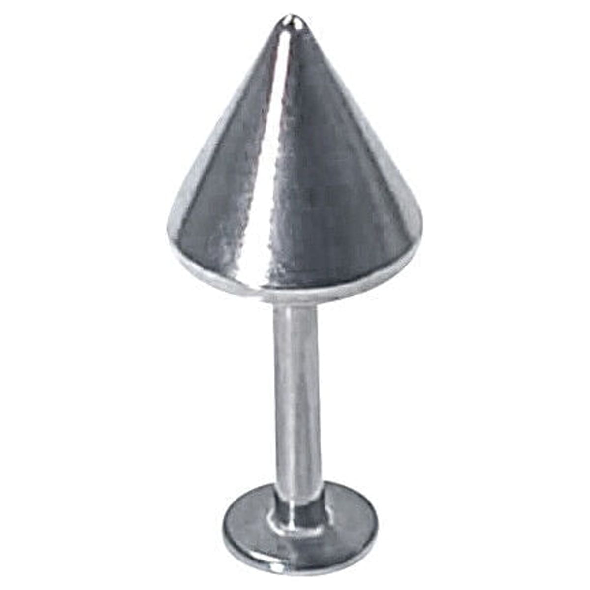 Flatback Labret Large Spike Earring Surgical Steel 16g - Sold ...