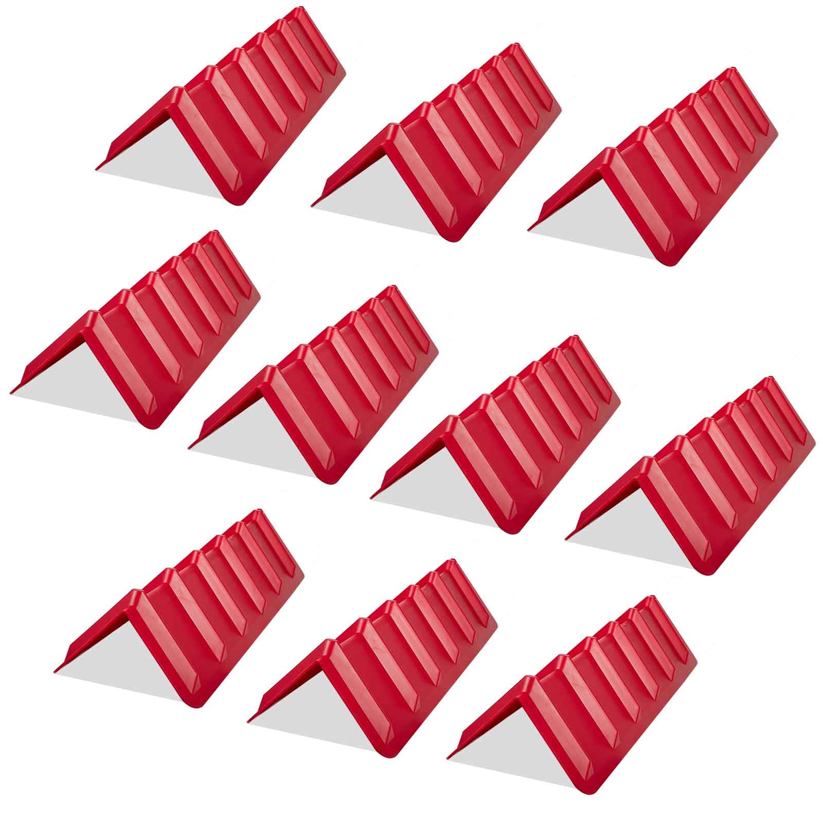 Flatbed Edge Protectors 8" x 8" x 48", V Shaped Winch Ratchet Straps ...