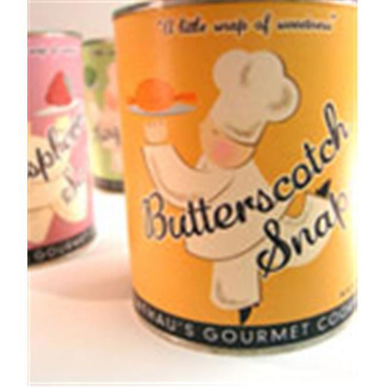 Flathaus Fine Foods 6 oz. Can Snaps - Butterscotch Cookies - Pack of 12 ...