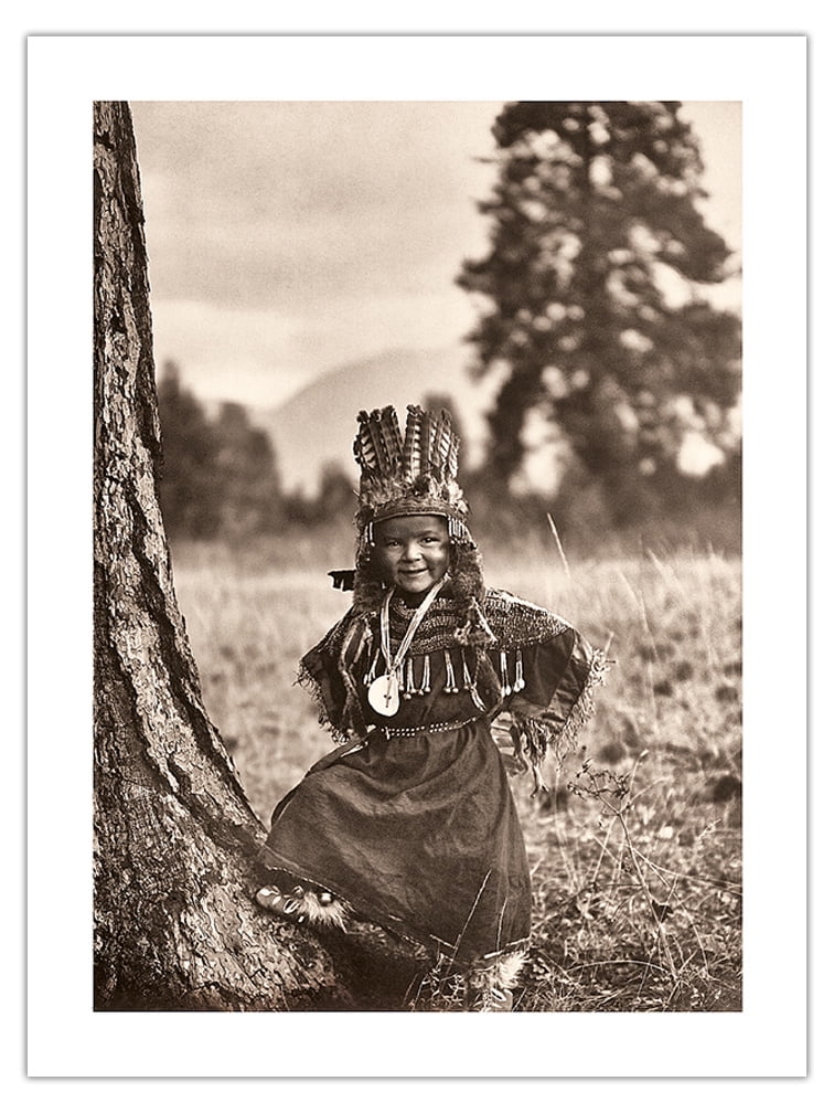 Flathead Childhood - Salish Native Boy - North American Indians ...
