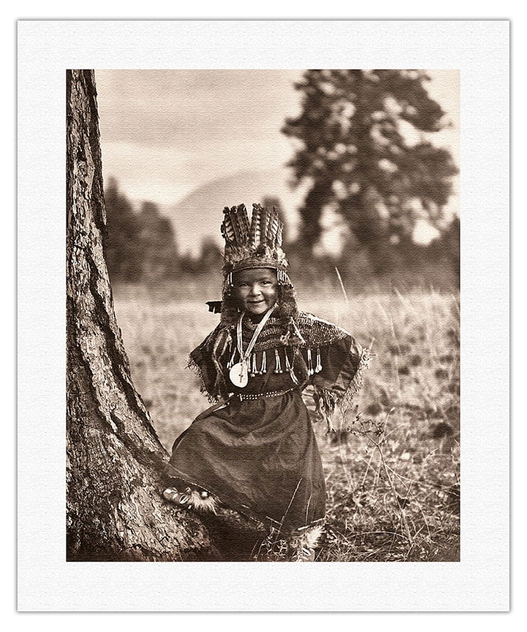 Flathead Childhood - Salish Native Boy - North American Indians ...