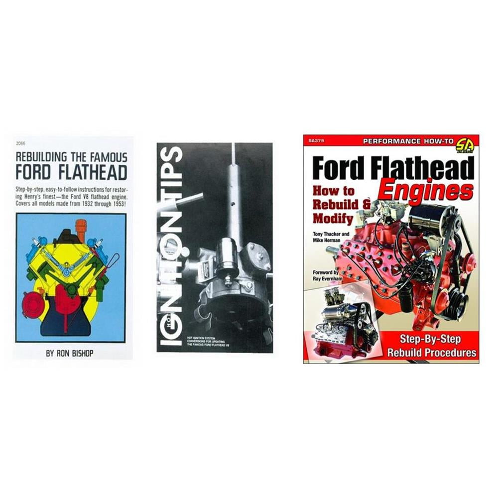 Flathead Ford Technical Book Set - Walmart.com