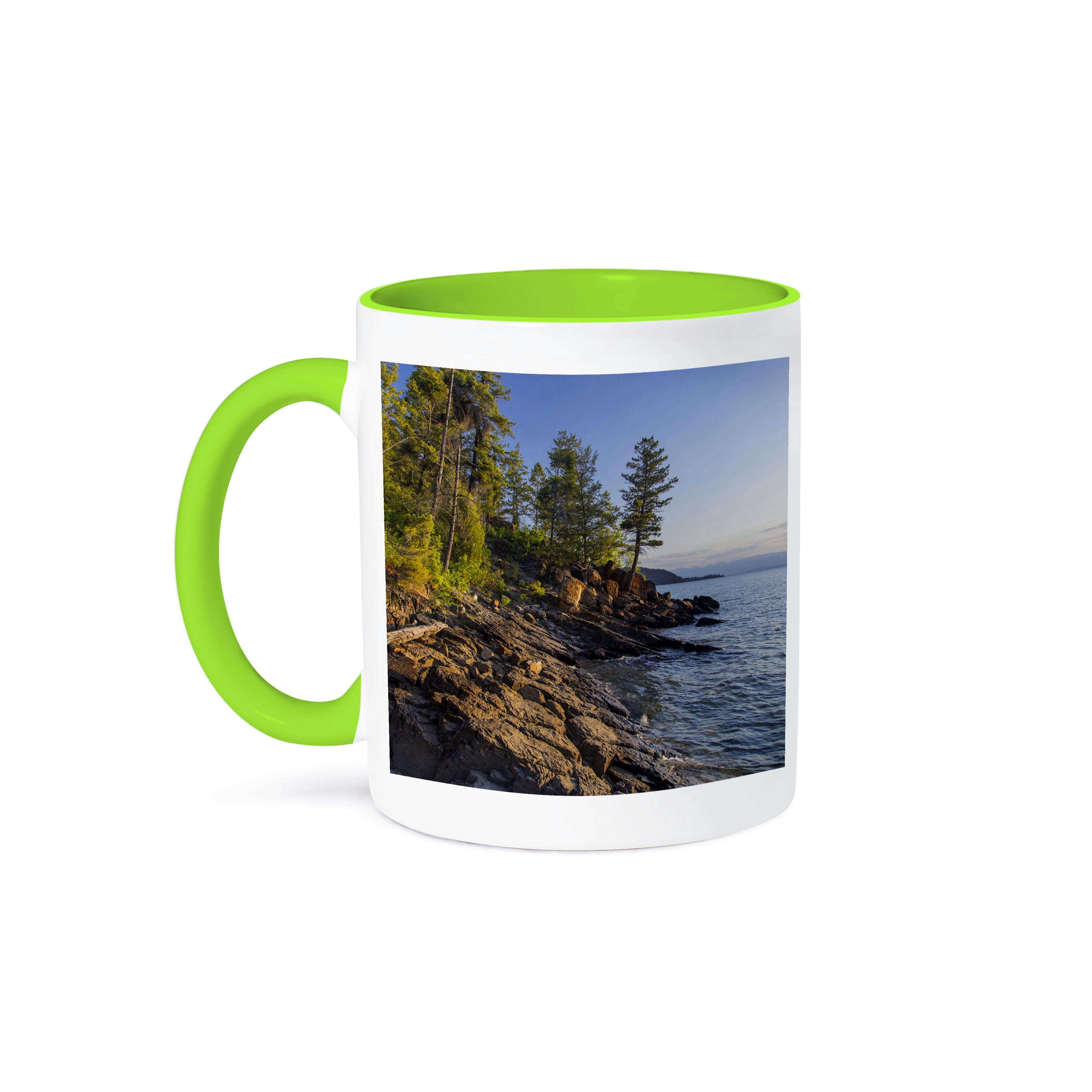 3dRose, Flathead Lake, West Shore Park, Lakeside, Montana USA - US27 ...