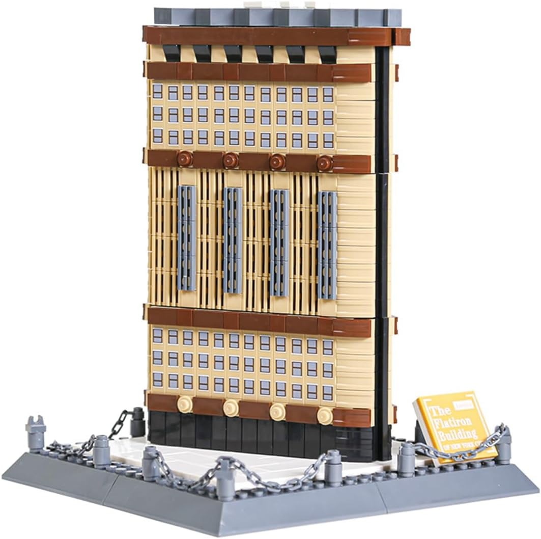 Flatiron Building Architecture Building Blocks Set 830+pcs - World ...