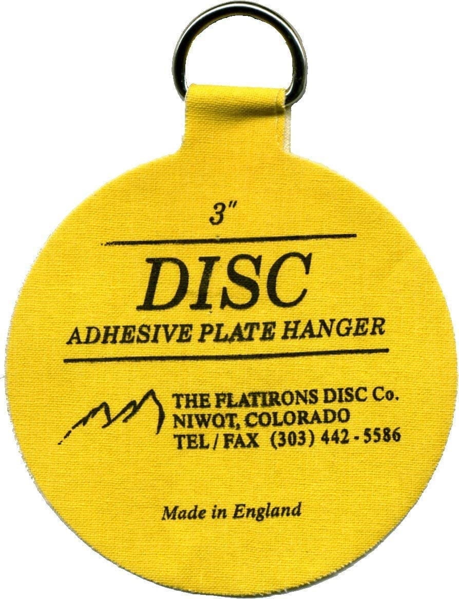 Flatirons Disc Adhesive Medium Plate Hanger Set (4-3 Inch Hangers ...