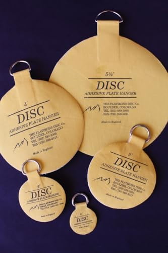 Flatirons Disc Adhesive Plate Hanger Set (4-5.5 Inch Hangers) - Walmart.com