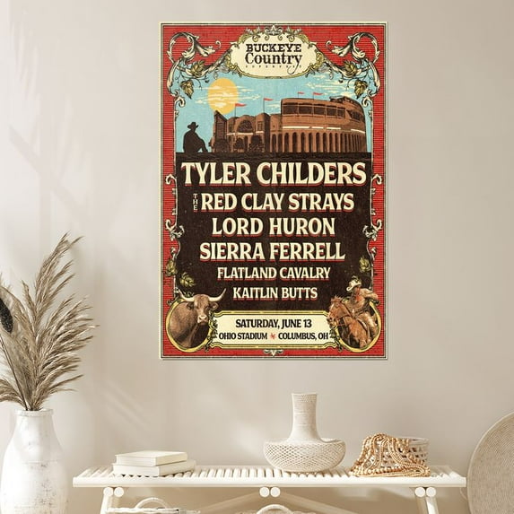 Flatland Cavalry World Tour Dream Concert Size 24''x36'' - Kiloa ...