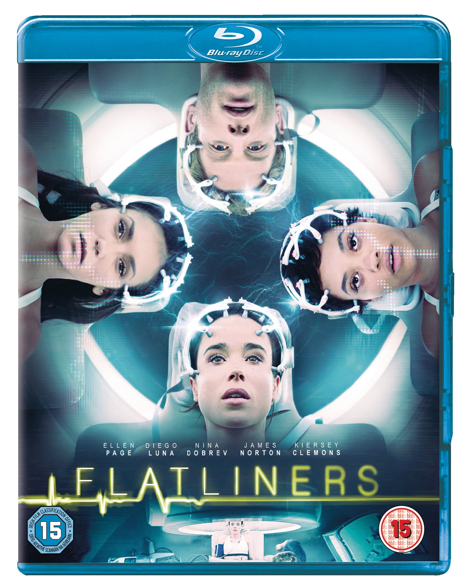 Flatliners (2017) (Blu-ray) Diego Luna Elliot Page James Norton Kiersey ...