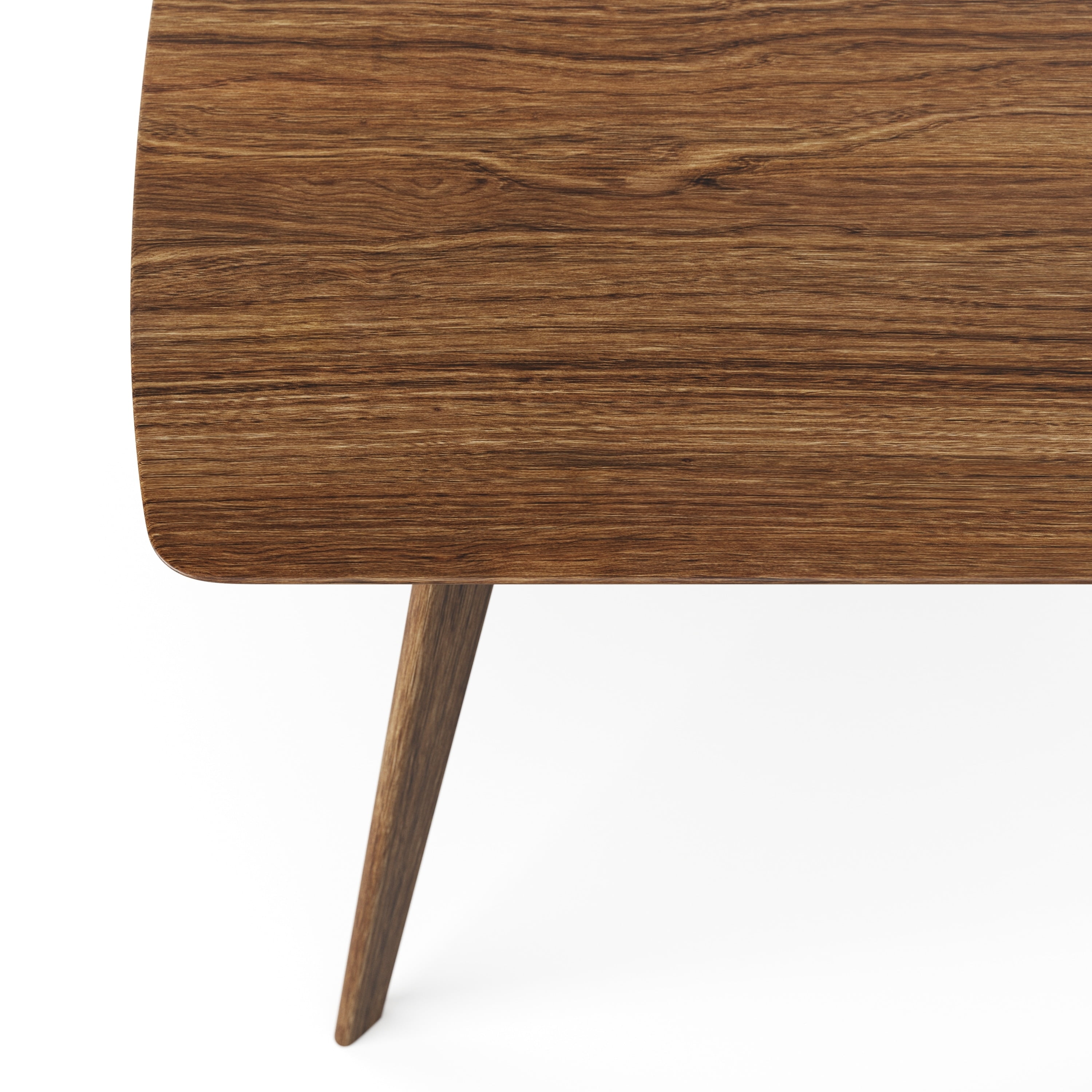 Flats & Castles Vintage 36" Square Mid-Century Wood Dining Table for ...
