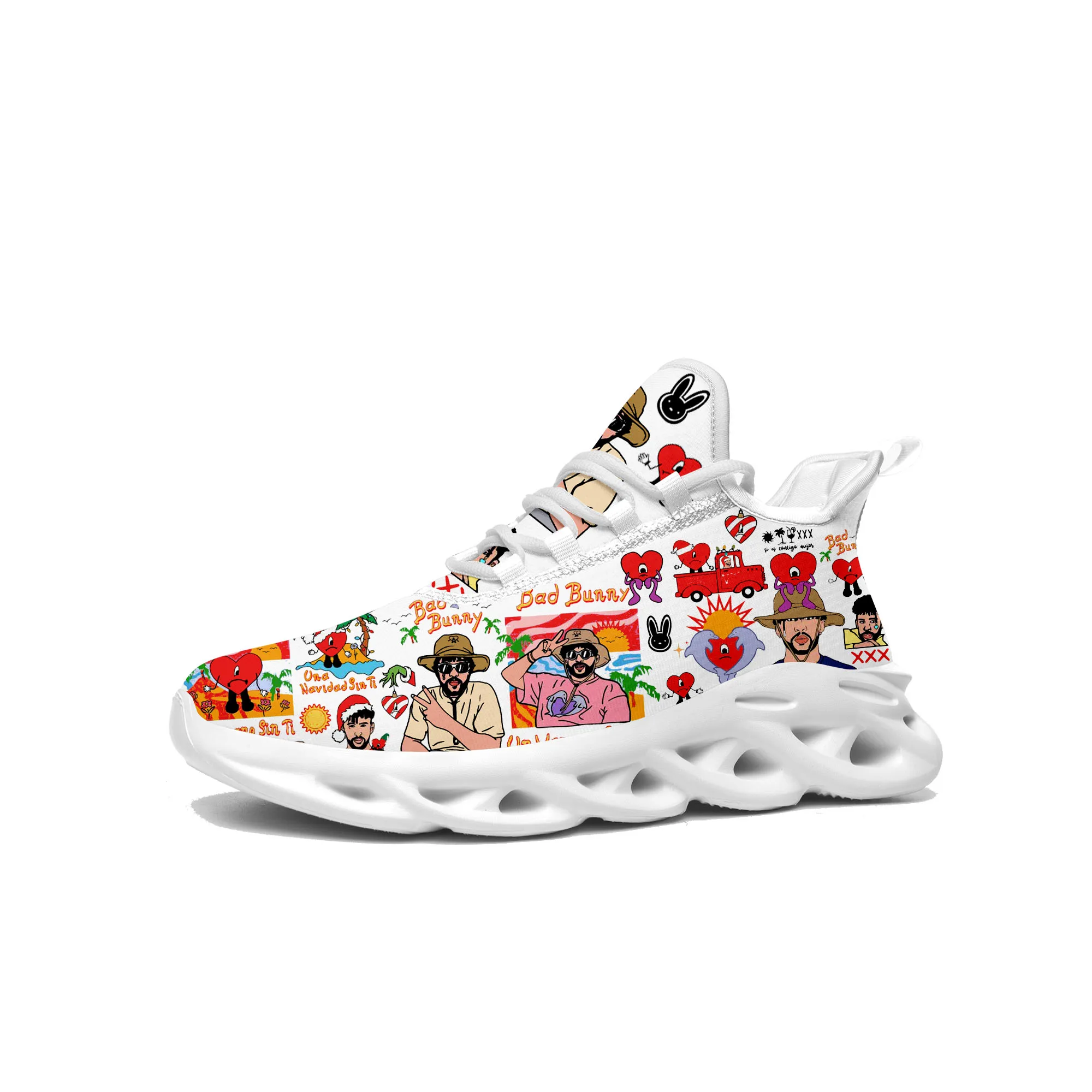 Flats Sneakers Mens Womens Hot Hip Hop Rapper Sports Running Shoe ...