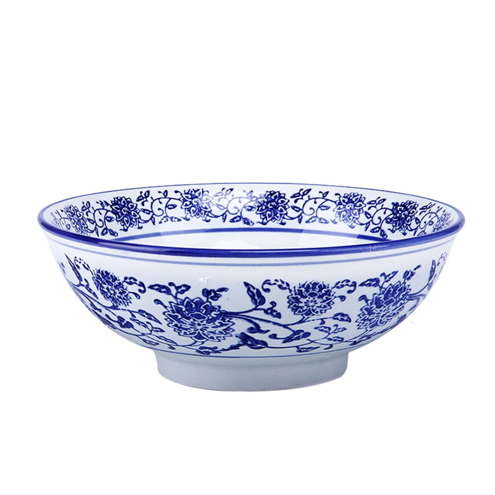 Flatware Big Bowls for Mixing Ramen Porcelain Chinese Style - Walmart.com
