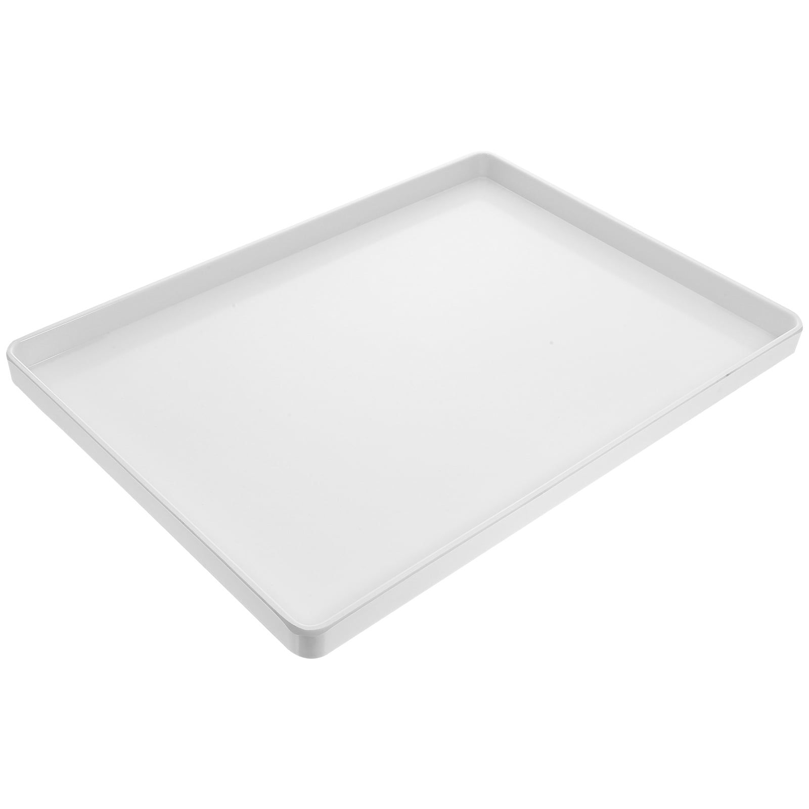 TABLZONE White Rectangular Serving Tray for Kitchen, Dining, Parties ...