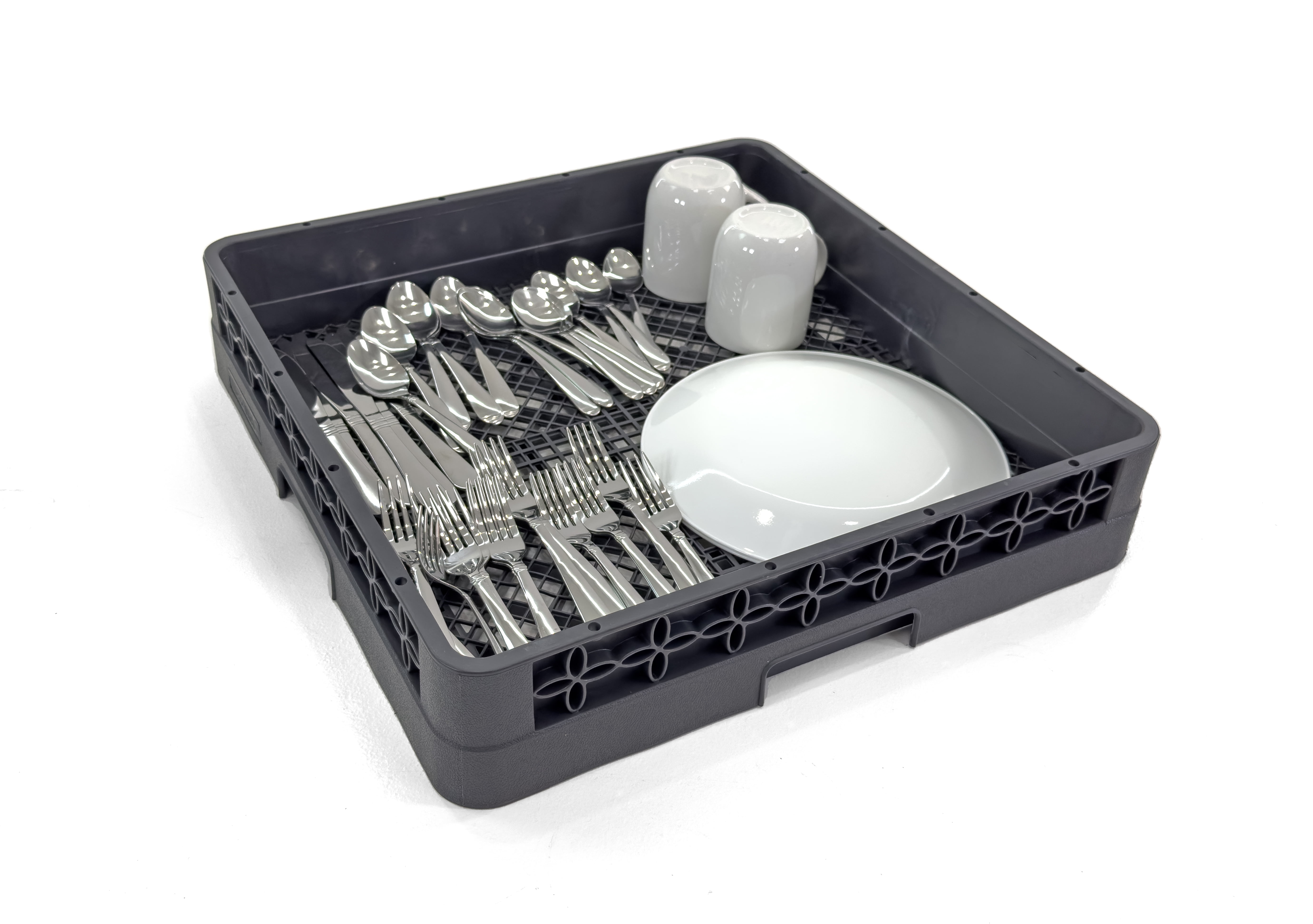 Flatware Rack For Commercial Dishwasher | Full Size Combination ...