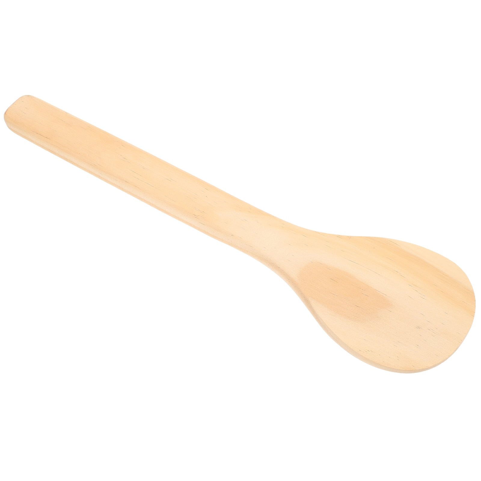 Flatware Rice Cooker Spoon Potato Sushi Paddle Spatula Round Wooden ...
