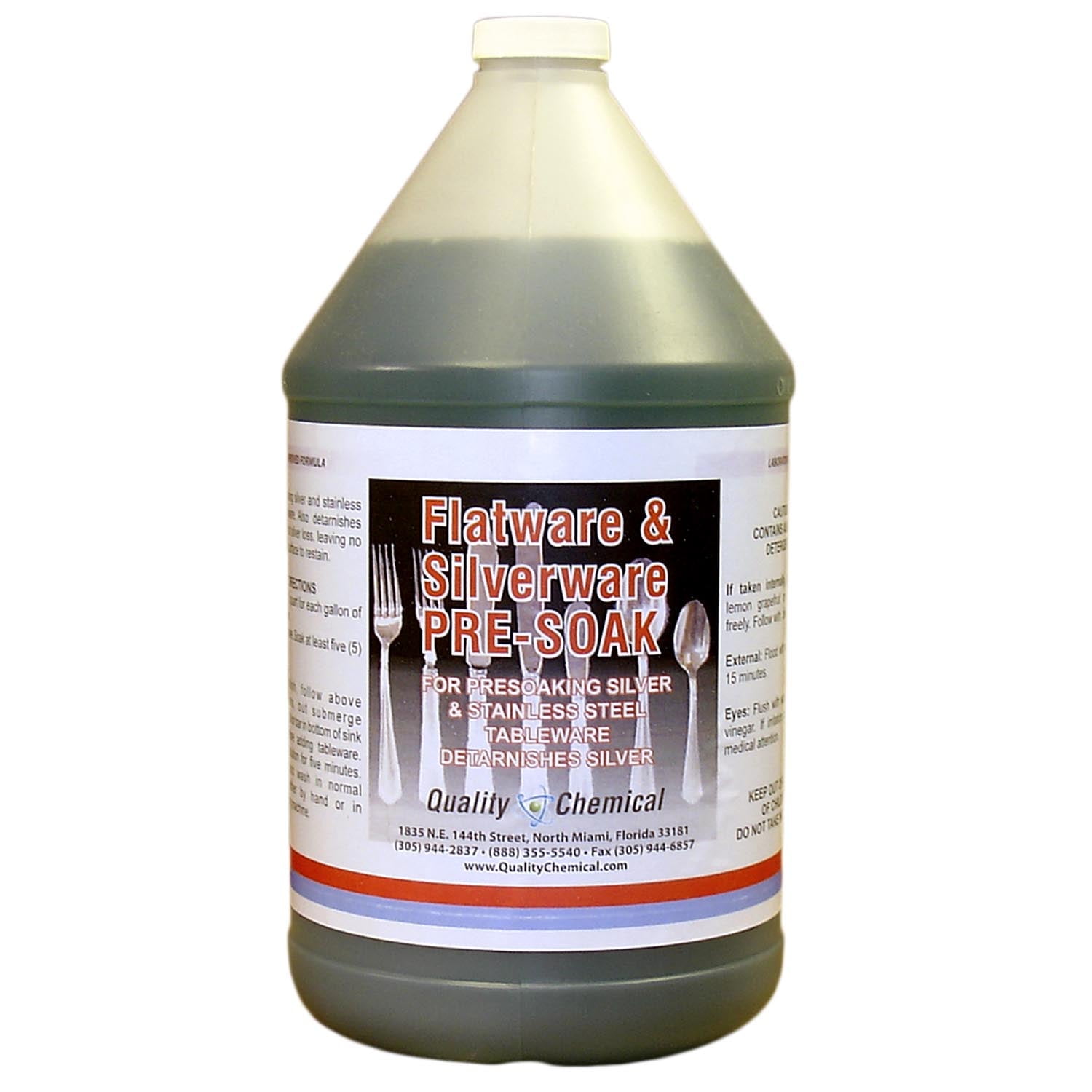 Flatware & Silverware Pre-Soak - 1 gallon (128 oz.) - Walmart.com