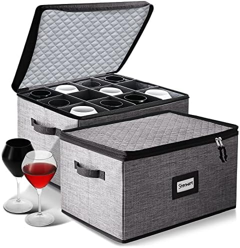 Flatware & Utensil Storage, Durable Silverware Storage Box with Padded ...