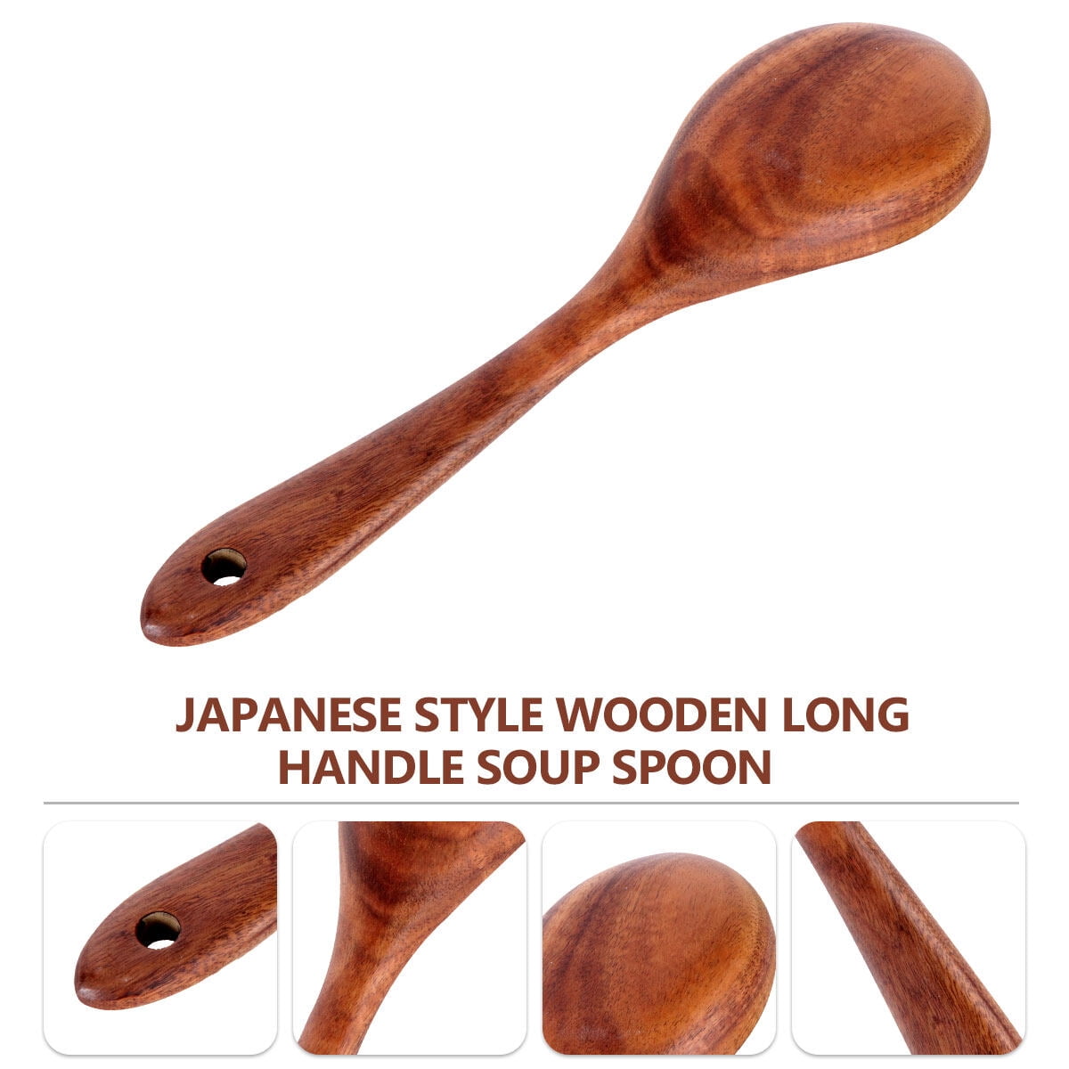 Flatware Wooden Rice Scoop Wooden Rice Spoon Rice Scoop Rice Ladle ...